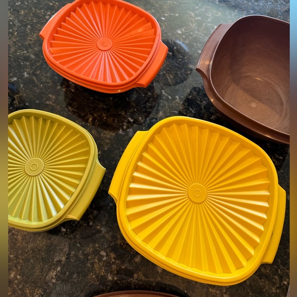 Tupperware | Kitchen | Vintage Tupperware Square Bowl Set | Poshmark